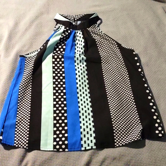 Gomorn | Tops | Halter High Neck Top Blouse Size S 4 New With Out Tags ...